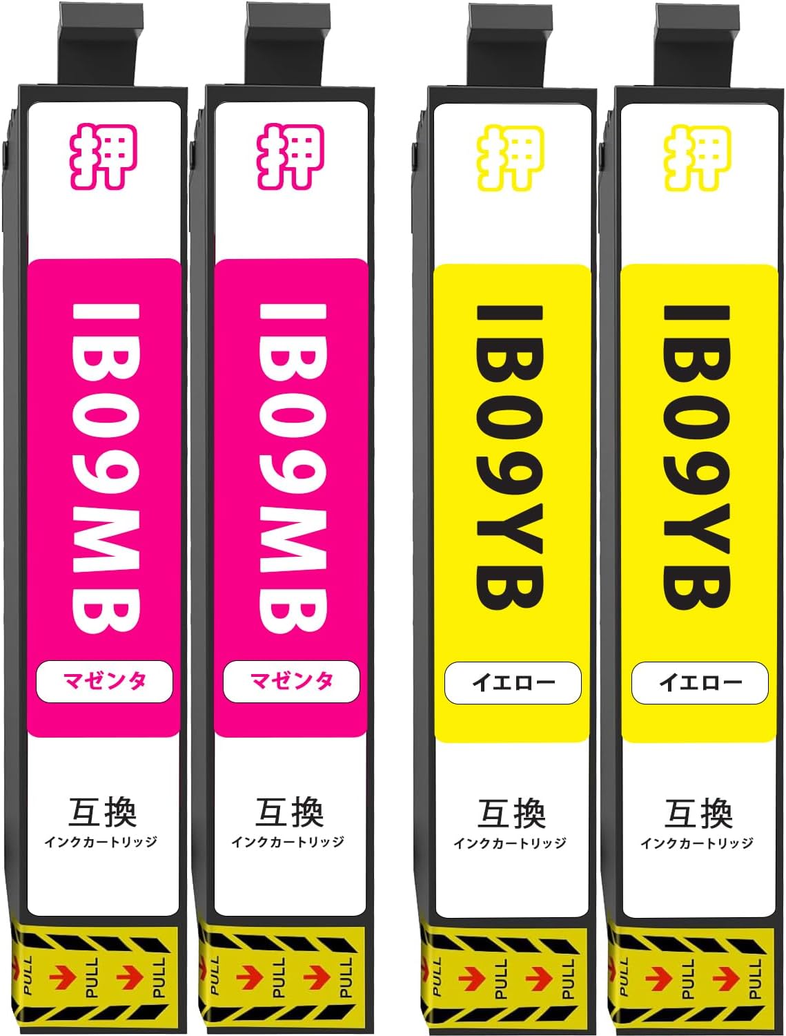 Amazon.co.jp: 【埼京企画】 IB09(2MB/2YB) 4本セット 大容量インク 互換インクカートリッジ (IB09MB IB09YB IB09CL4A IB09CL4B) 対応 ...