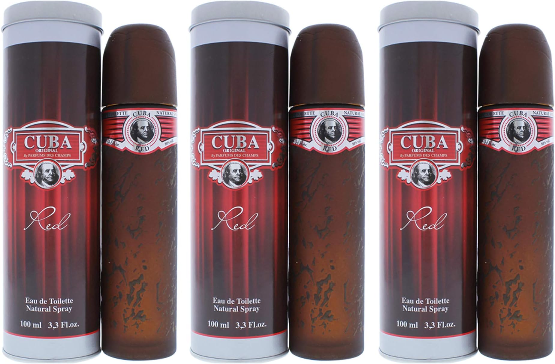 Amazon.com : Cuba Cuba Prestige Black Men 3 oz EDT Spray : Prestige ...