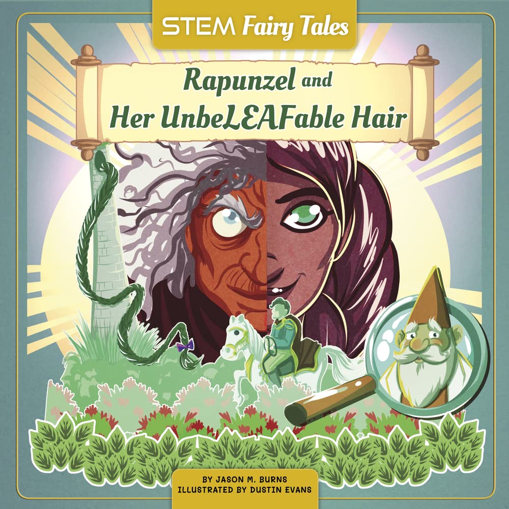 Amazon.com: Rapunzel and Her Unbeleafable Hair (STEM Fairy Tales ...