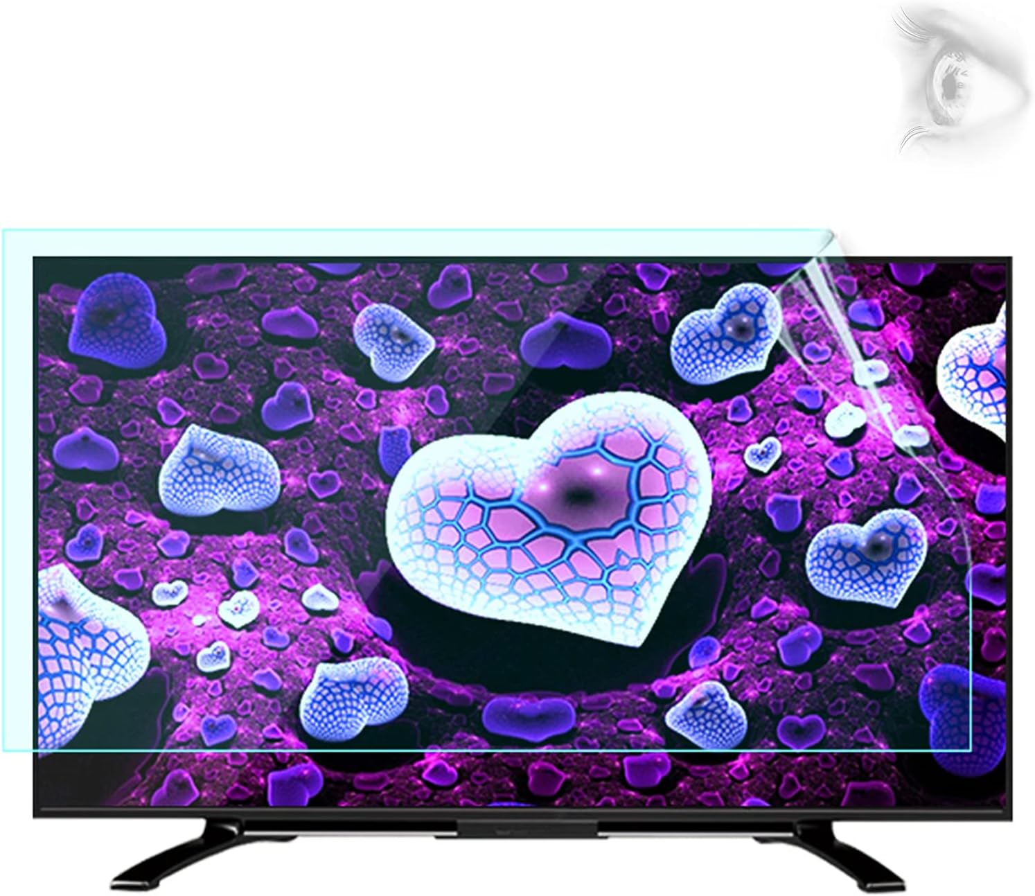 Amazon.com: Anti Glare Anti Blue Light Tv Screen Protector, Anti Glare ...