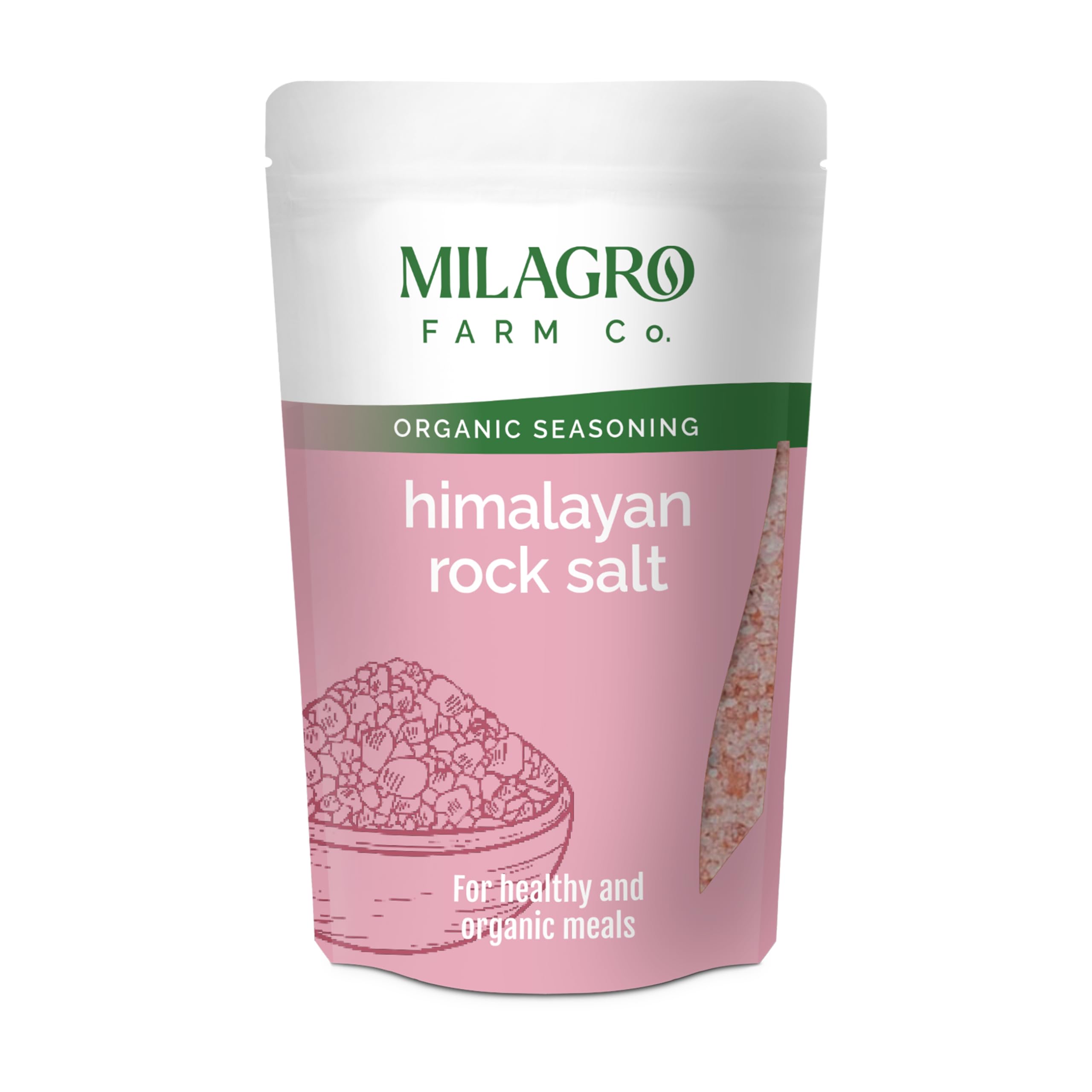 Milagro Farm Company | Himalayan Rock Salt | 500gm : Amazon.in: Grocery ...