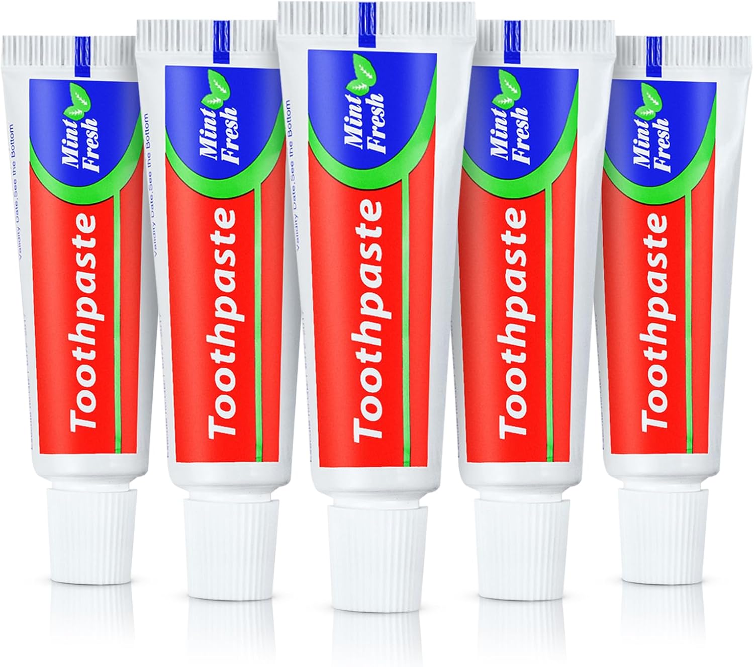 Amazon.com: HAIFOTRVA 100 Tubes Bulk Travel Size Toothpaste,Miniature 0 ...