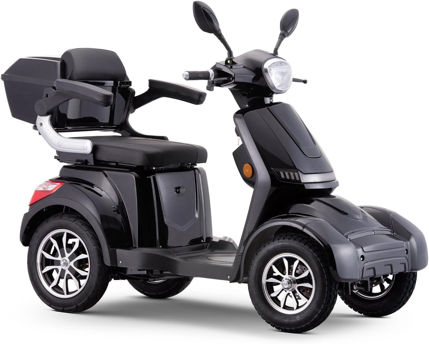 Amazon.com: SKRT Large 4 Wheels Mobility Scooter (XW-E08), Electric ...