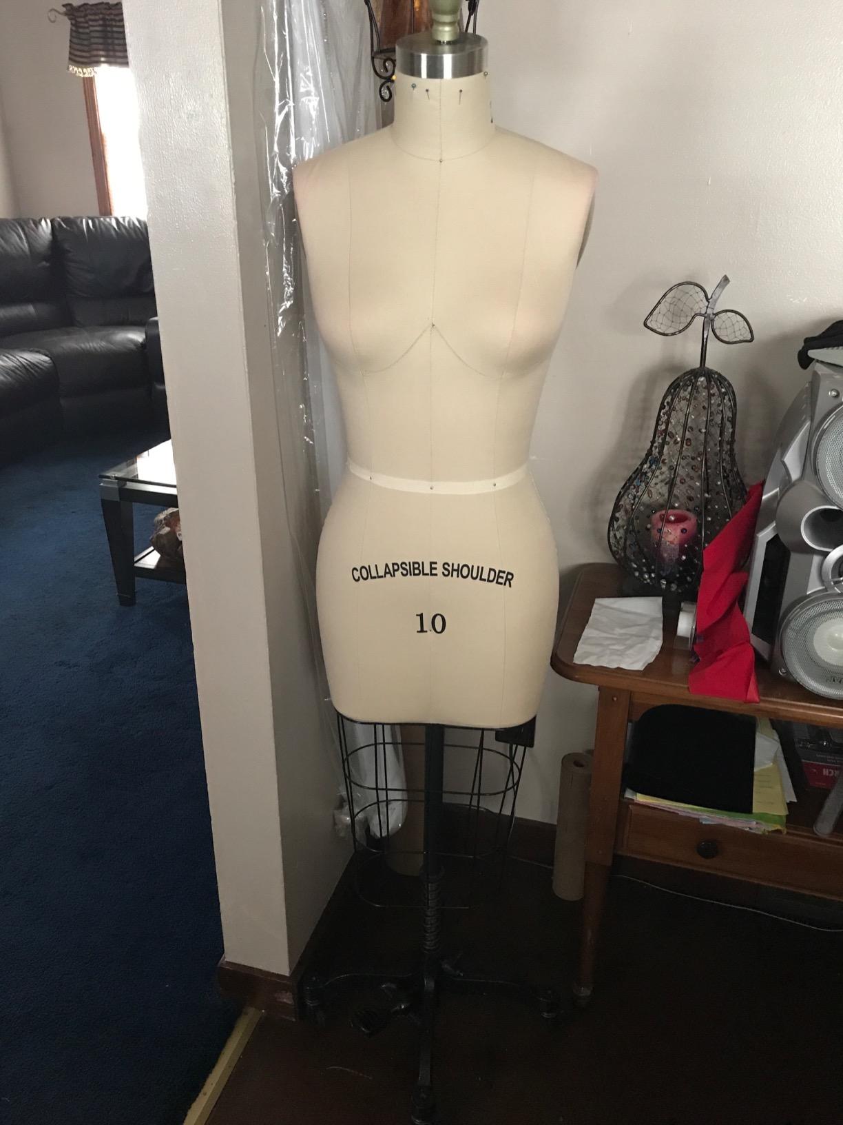 Amazon.com: Model #601 Professional Female half Body Dress Forms For ...