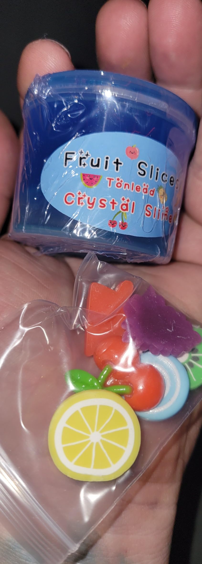 Subao 6 Pack Fruits Slime for Kids, Fluffy Cloud Slime Making Kits ...