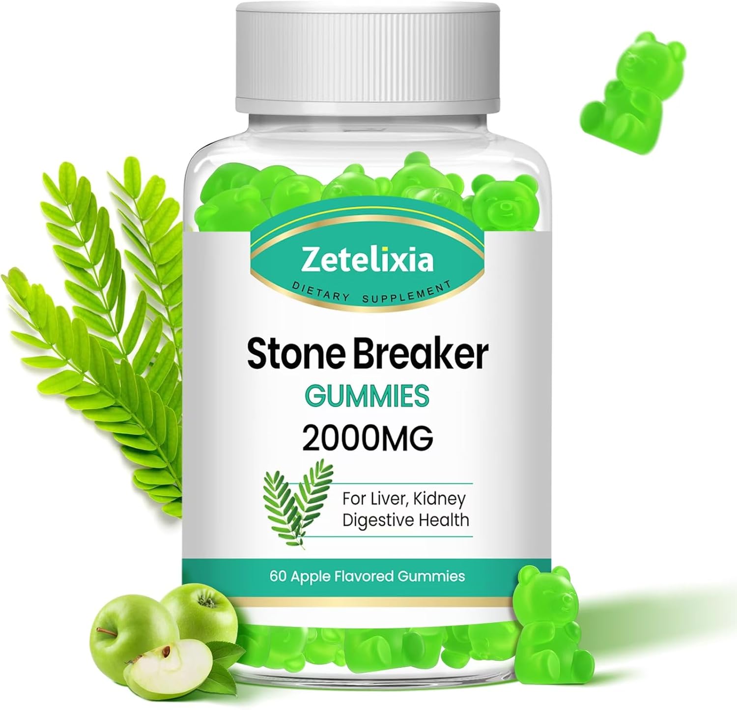 Amazon.com: Zetelixia Chanca Piedra Stone Breaker Gummies, Organic ...