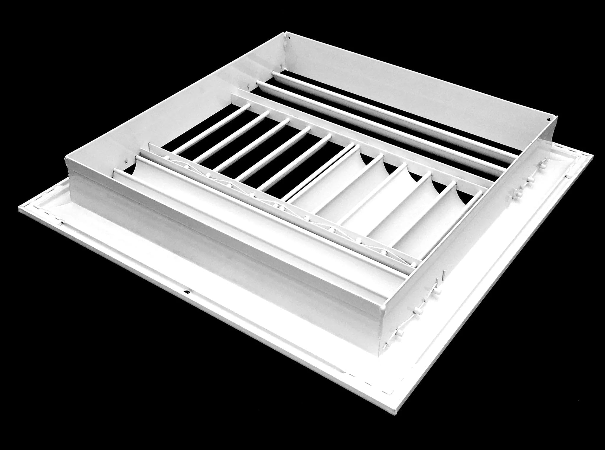 Snapklik.com : HVAC Premium 8w X 6h 3-Way Aluminum Curved Blade ...