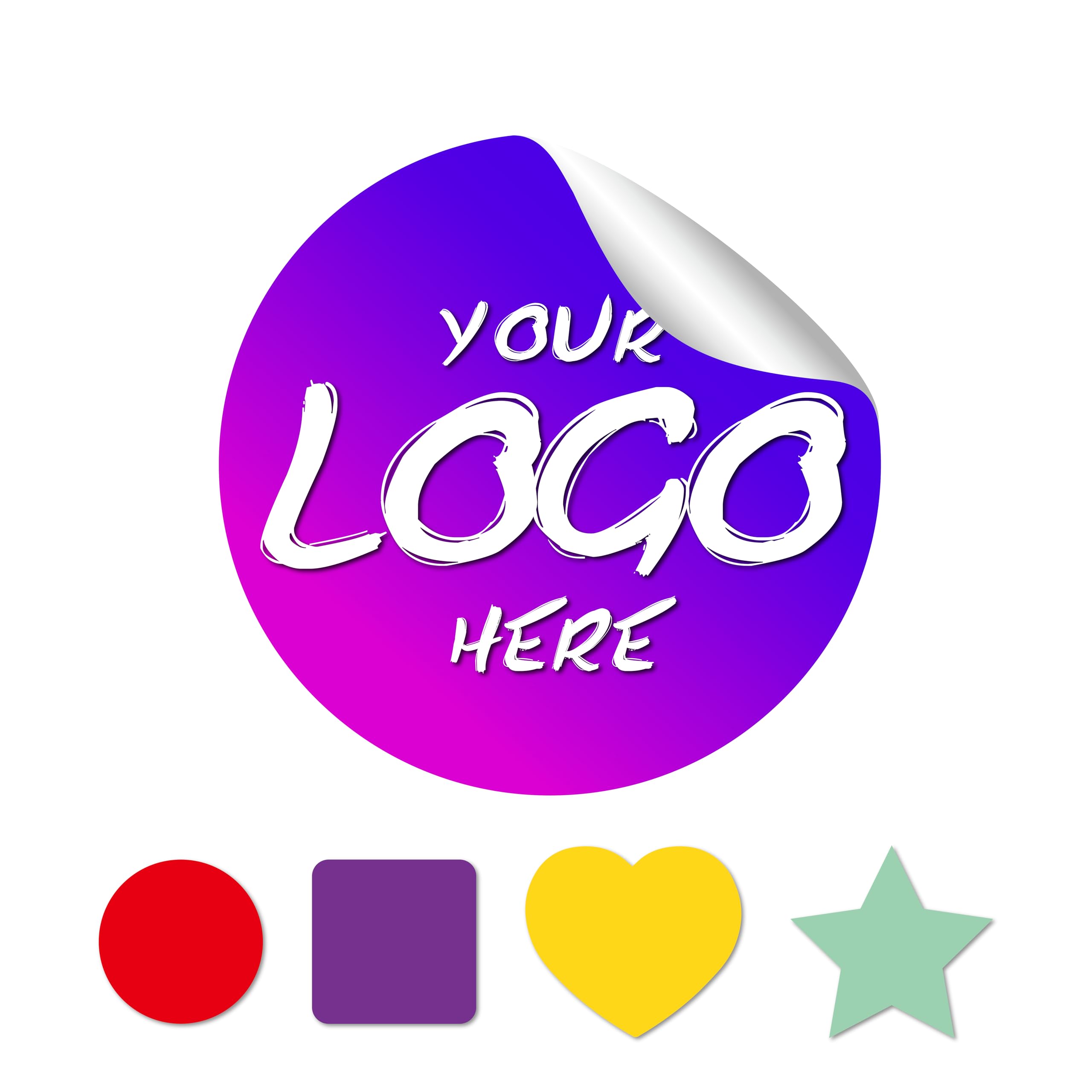 Amazon.com: Custom Your Own Stickers/Labels - Any Design + Logo ...