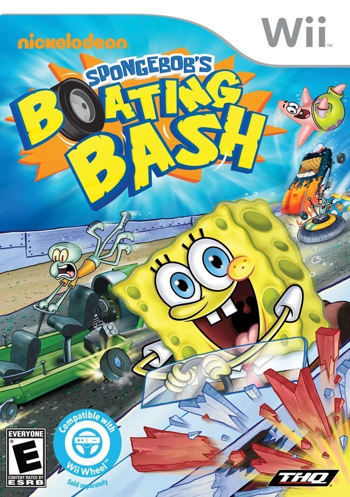 Amazon.com: Spongebob Boating Bash - Nintendo Wii (Renewed) : Video Games