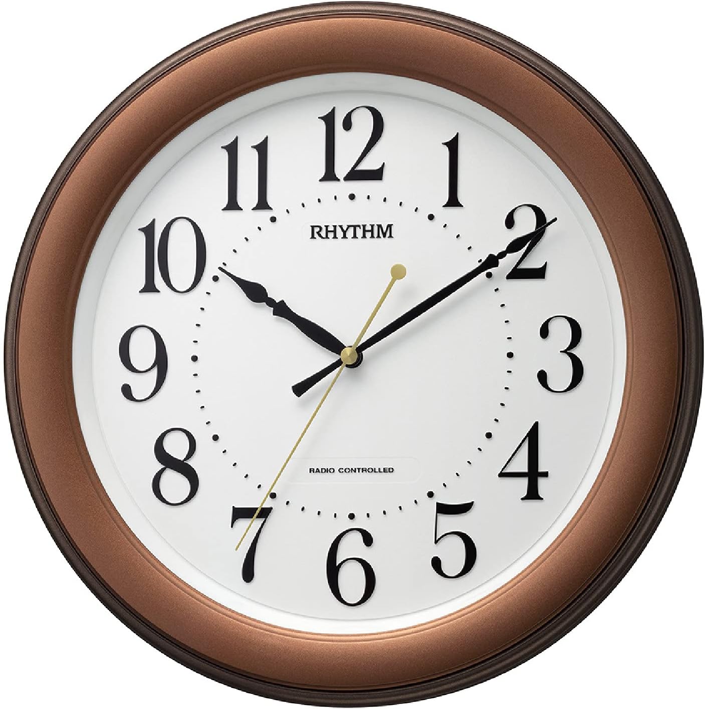 Amazon.co.jp: CASIO カシオ 掛時計 クオーツ時計 スムーズ秒針 ホワイト・IQ-88-7JF : ファッション