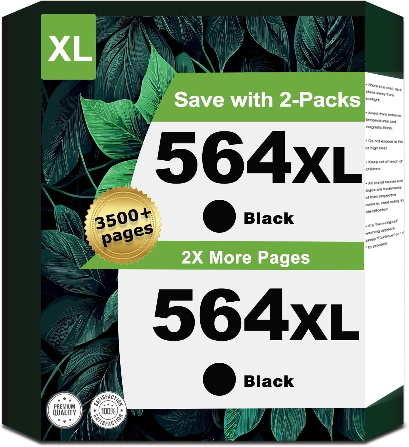 Amazon.com: HP 564XL Black High-yield Ink | Works with DeskJet 3500 ...