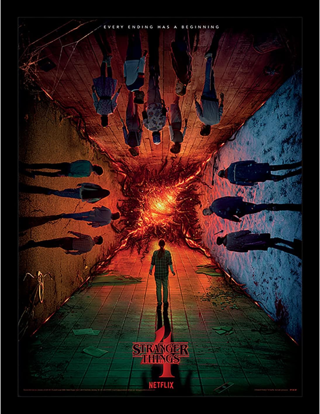 Pyramid International Poster Stranger Things Saison 4 (Chaque fin a un ...