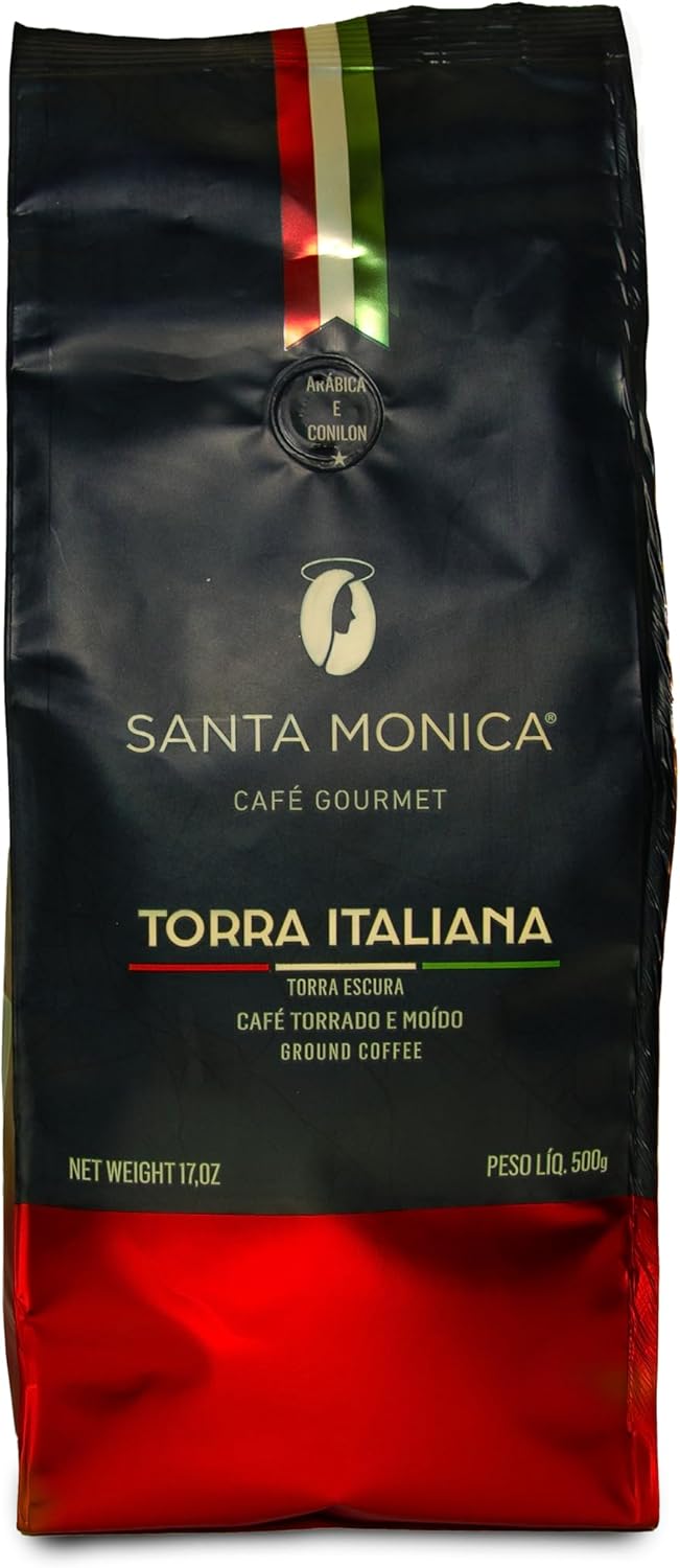 Café Santa Mônica Torra Italiana Moído 500g | Amazon.com.br