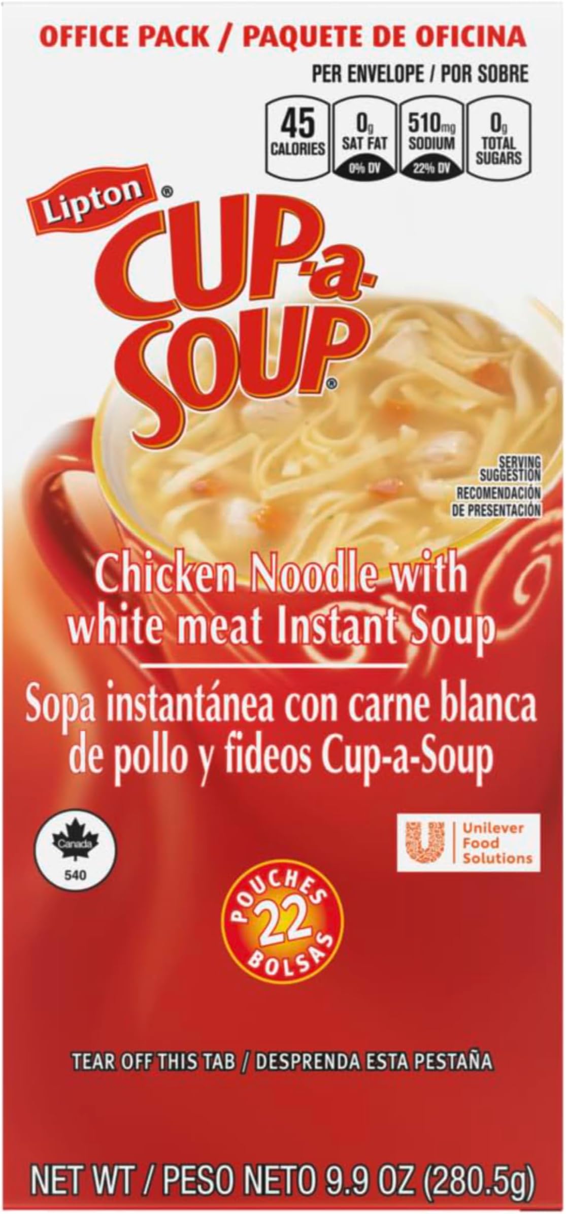 Amazon.com : SOUP SECRETS Lipton Cup-a-Soup Instant Soup For a Warm Cup ...