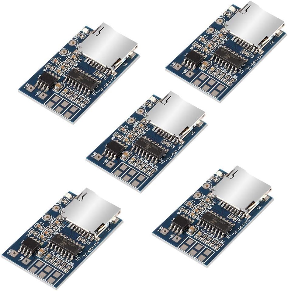 Amazon.com: QCCAN 6PCS Micro USB MP3 Decoder Module TF Card U Disk MP3 ...