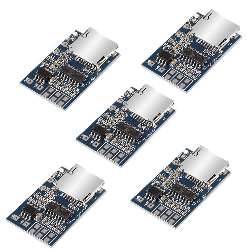 ACEIRMC 5pcs TF Card U Disk Play MP3 Decoder Player Module with Audio ...