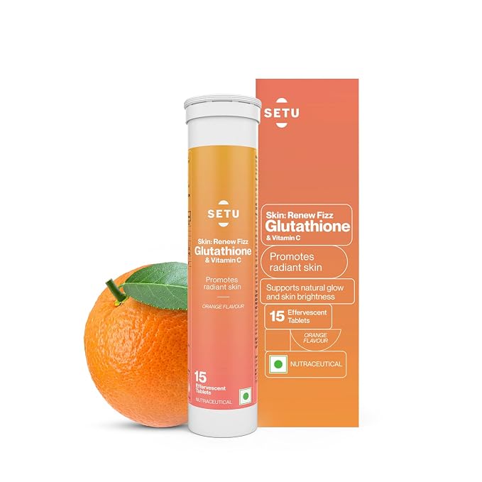 Setu Skin Renew - 15 Effervescent Tablets (Pack of 1) | Glutathione ...