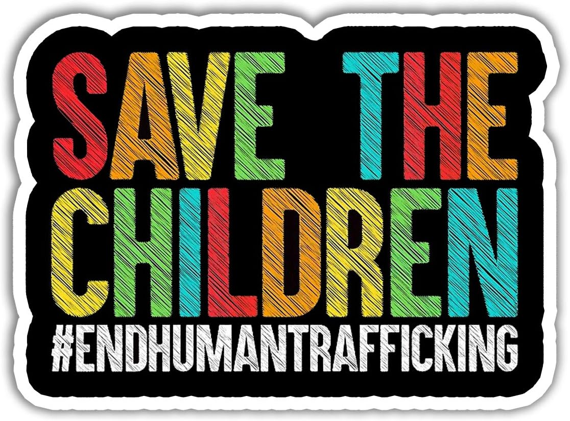 Amazon.com: 3 Pcs/Pack - Save Our Children End Human Trafficking Decal ...