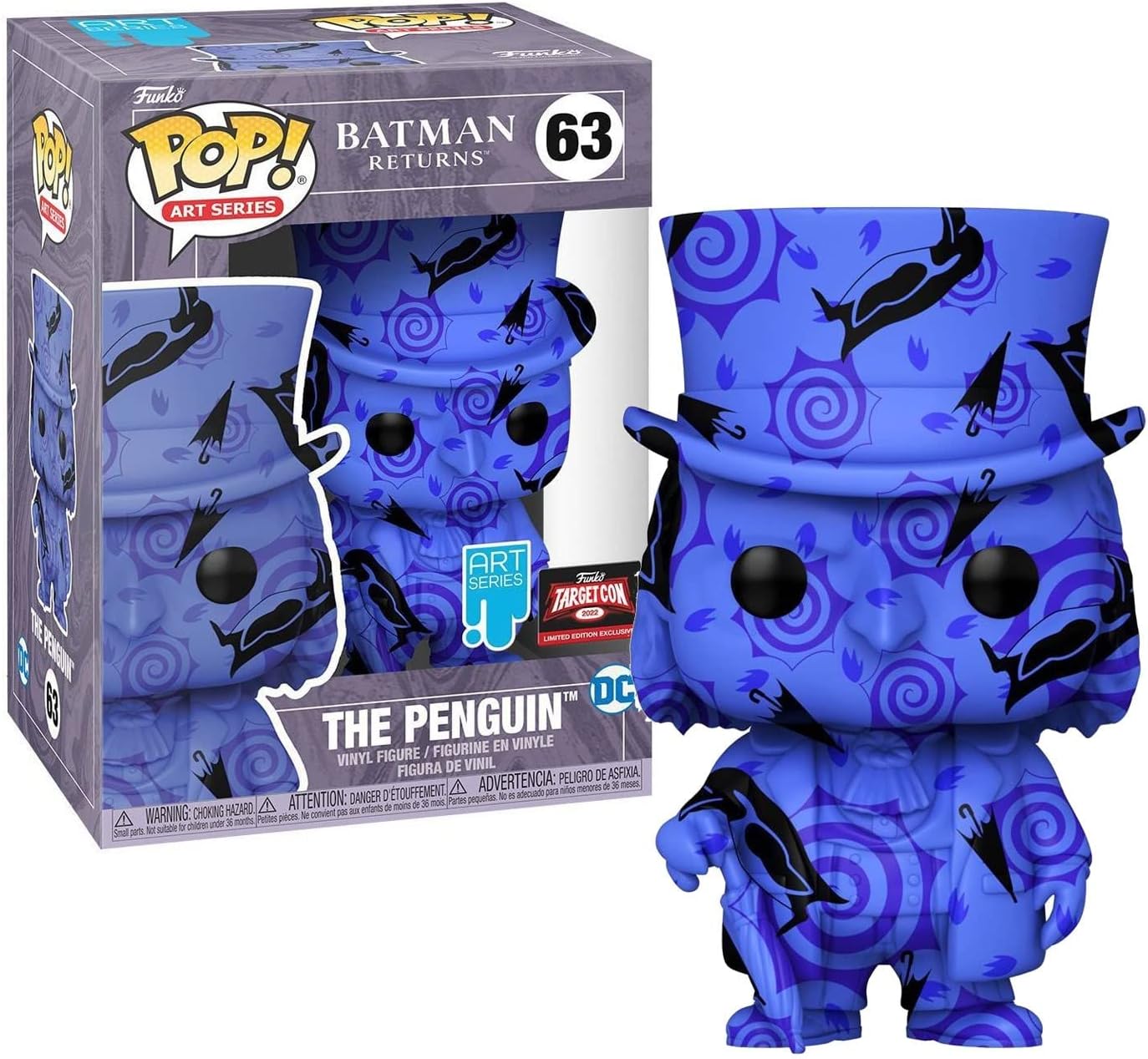 Amazon.com: Funko POP! DC Comics Batman Unmasked #51 Vinyl Figure ...