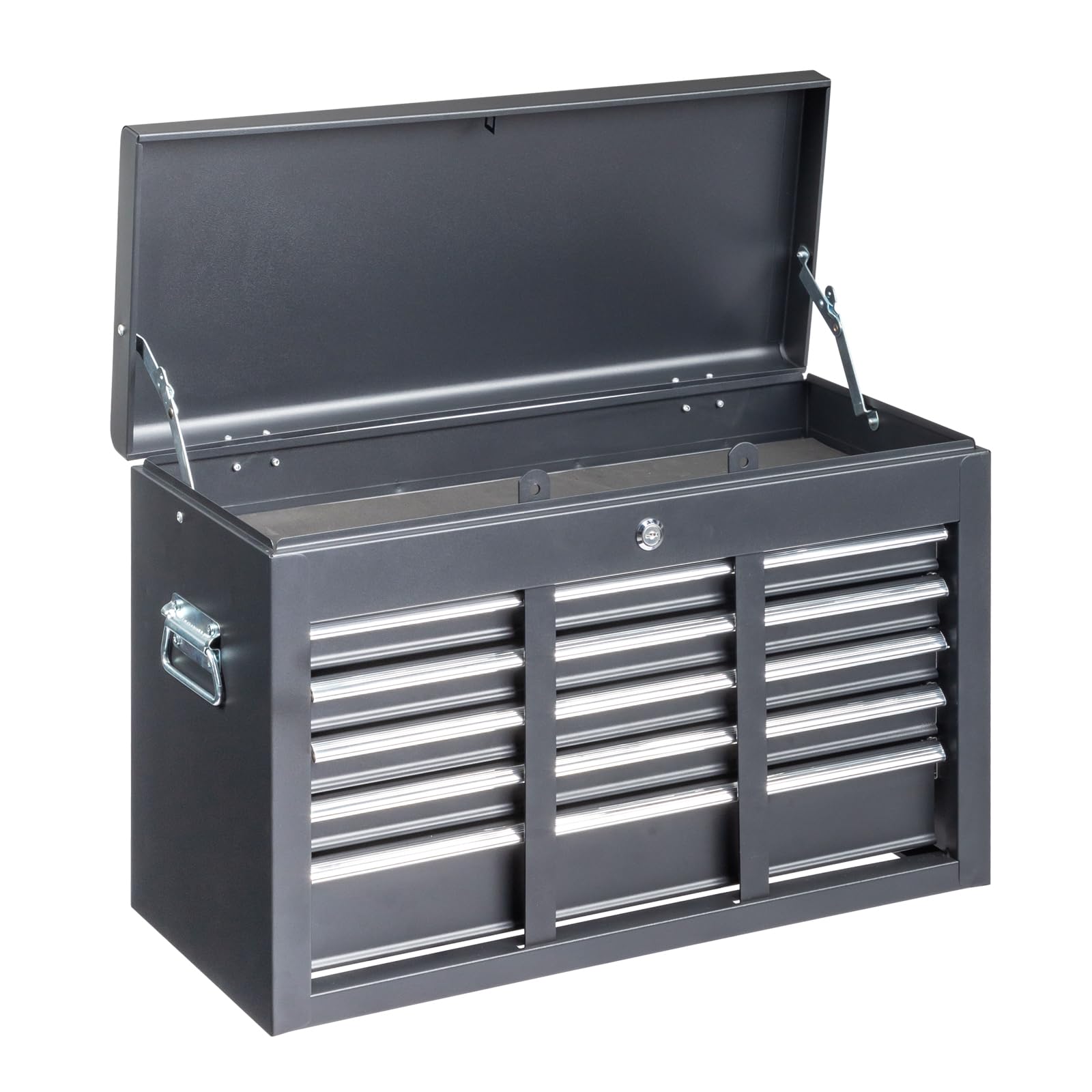 Amazon.com: Knocbel Steel Tool Box with Heavy Duty Metal Handles for ...