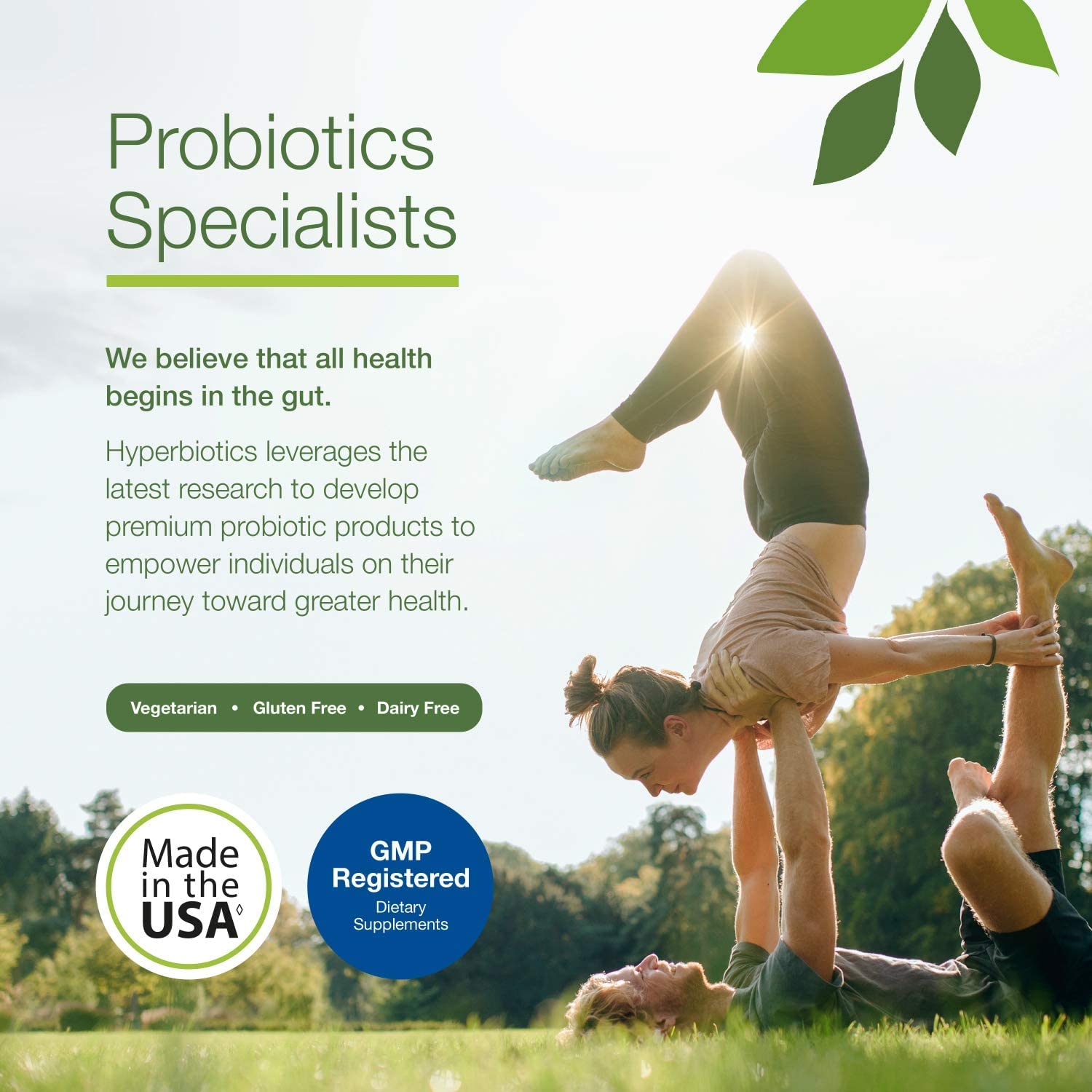 Buy Hyperbiotics Prebiotics Plus Probiotics for Women, Men, Adults ...