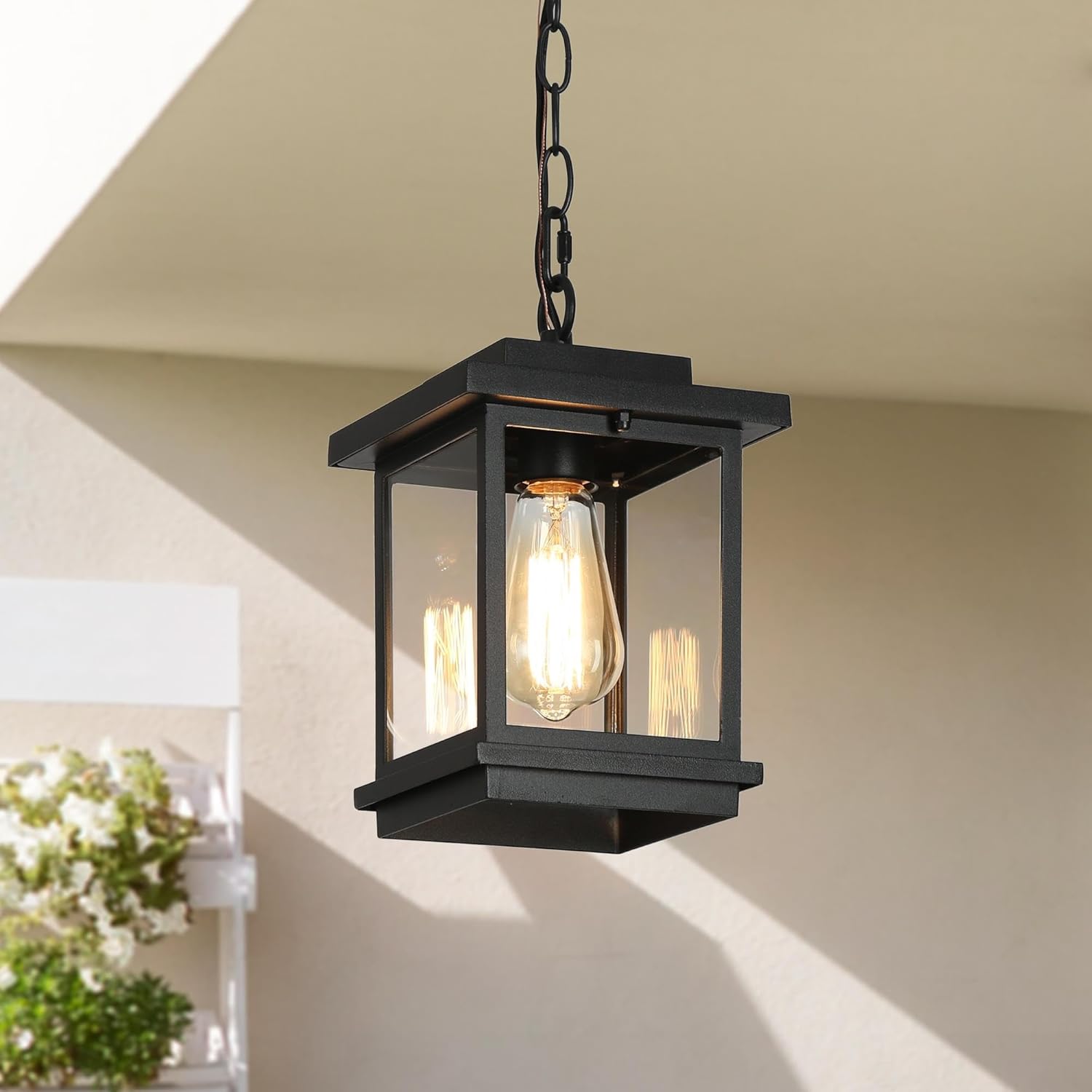 classy leaves Outdoor Pendant Light, Black Farmhouse Philippines | Ubuy