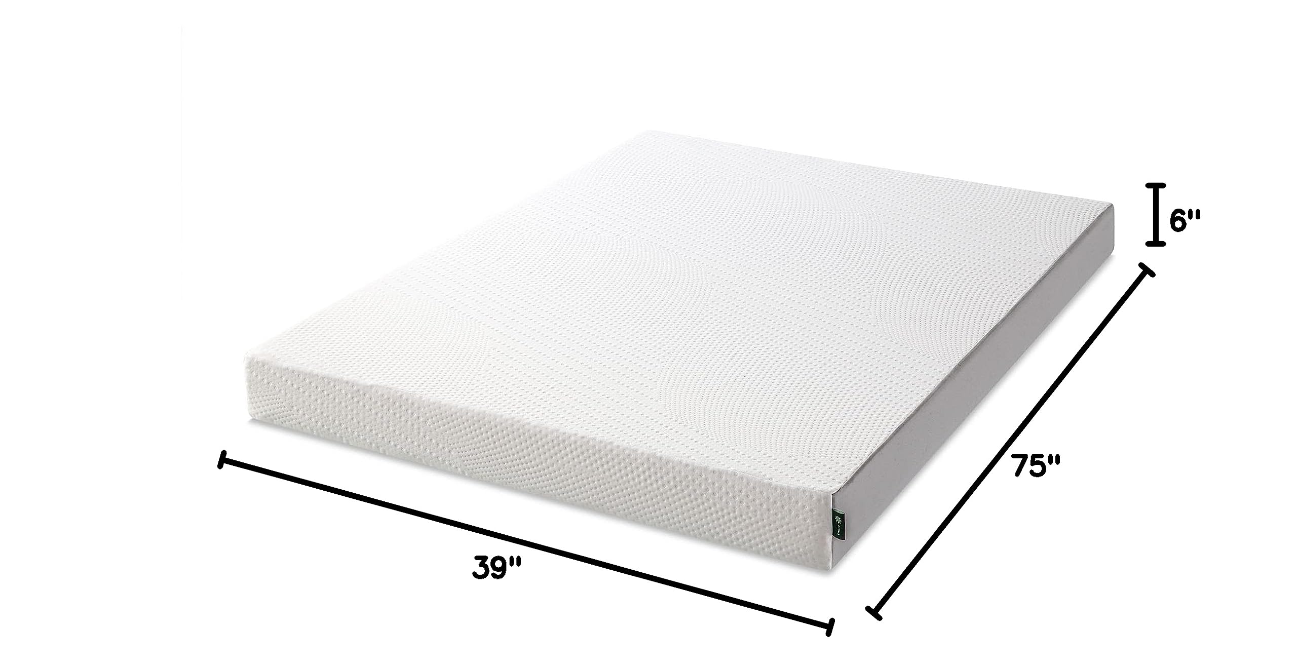 Snapklik.com : ZINUS 6 Inch Cooling Essential Foam Mattress
