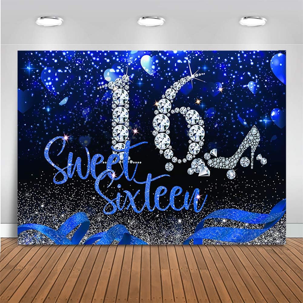 Amazon.com : Crefelimas Night Sky Starry Sweet 16 Backdrop Galaxy Under ...