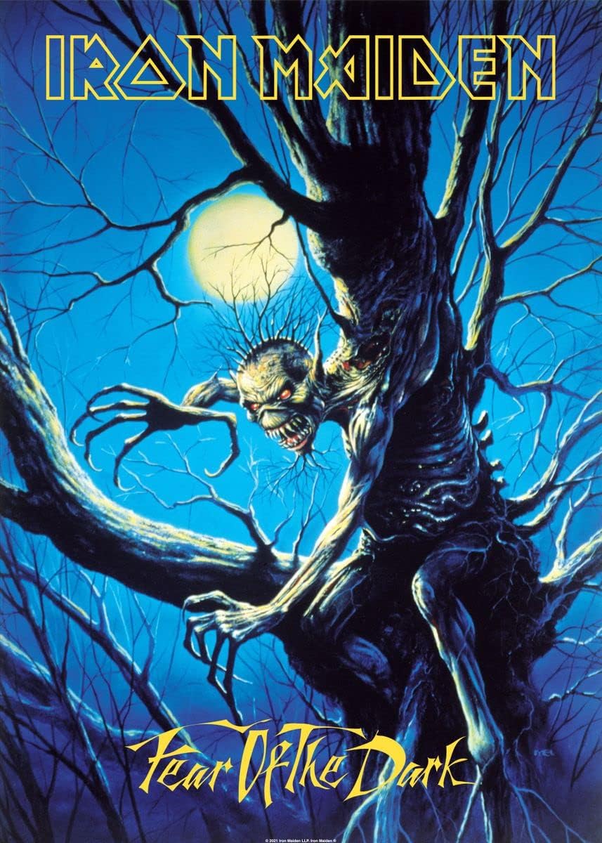 Amazon.com: Displate – Metal Poster - Iron Maiden - Album Artwork ...