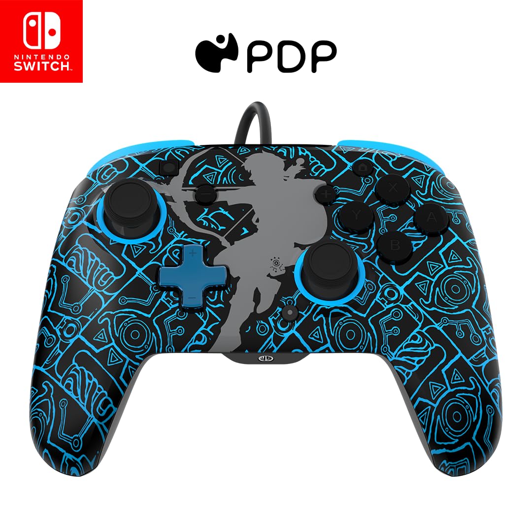Amazon.com: PDP REMATCH Enhanced Wired Power Nintendo Switch Pro ...