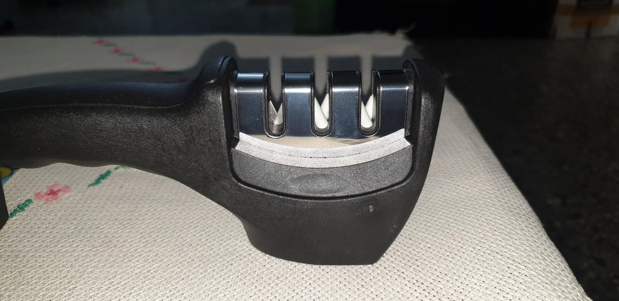 Buy Even Manual Knife Sharpener 3 Stage Sharpening Tool for Ceramic ...