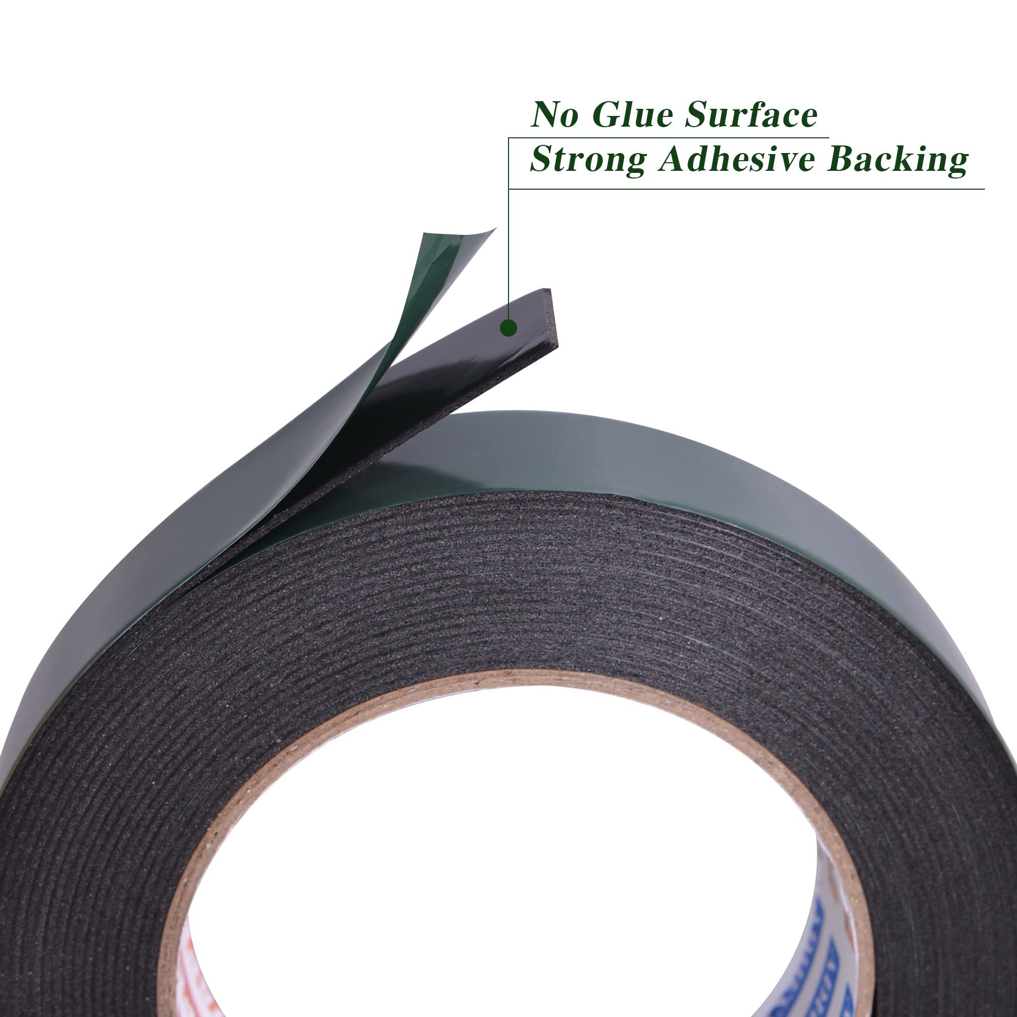 Foam Backing With Adhesive Strips Pack Of 20 Double Sided Foam