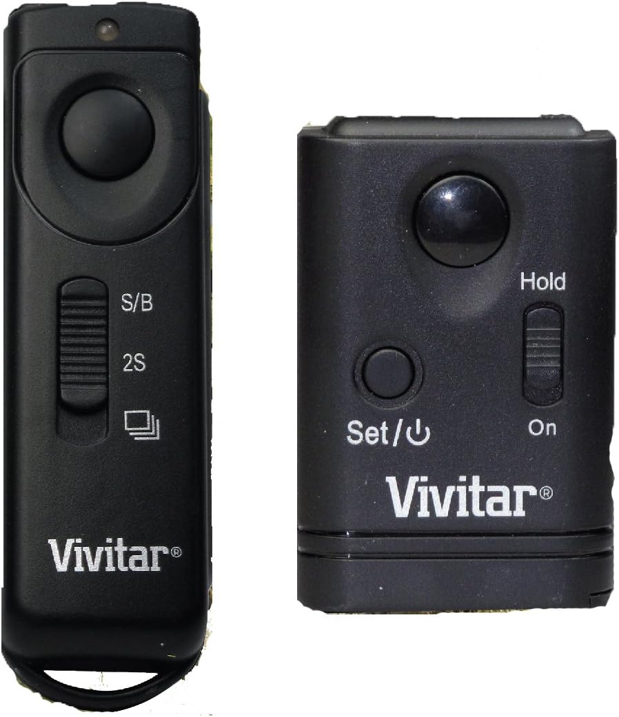 Amazon.com : Vivitar Wireless Shutter Release for Nikon - Black (Viv-RC ...