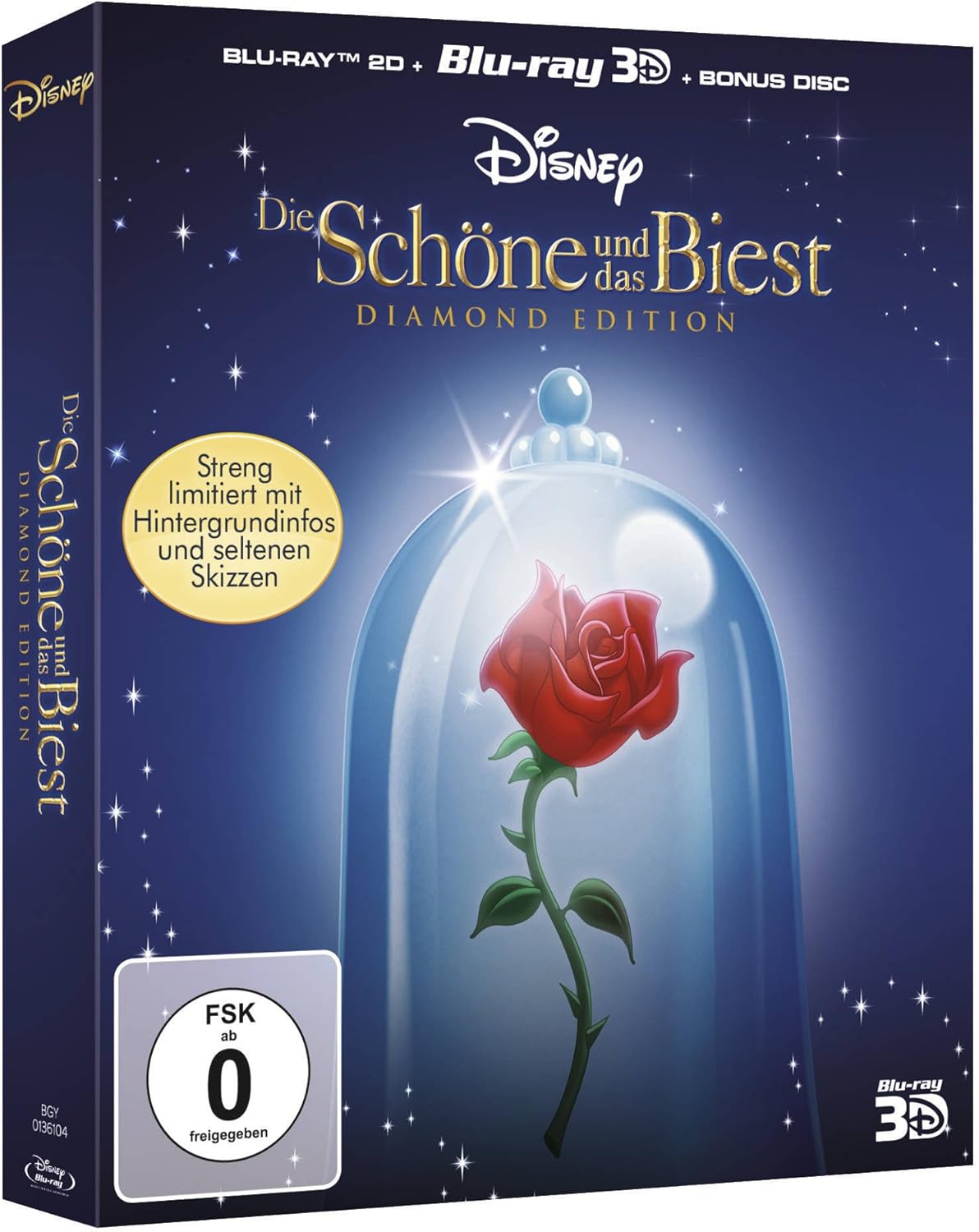 Die Schöne und das Biest - Diamond Edition (+ BR) (+ Bonus-Blu-ray ...