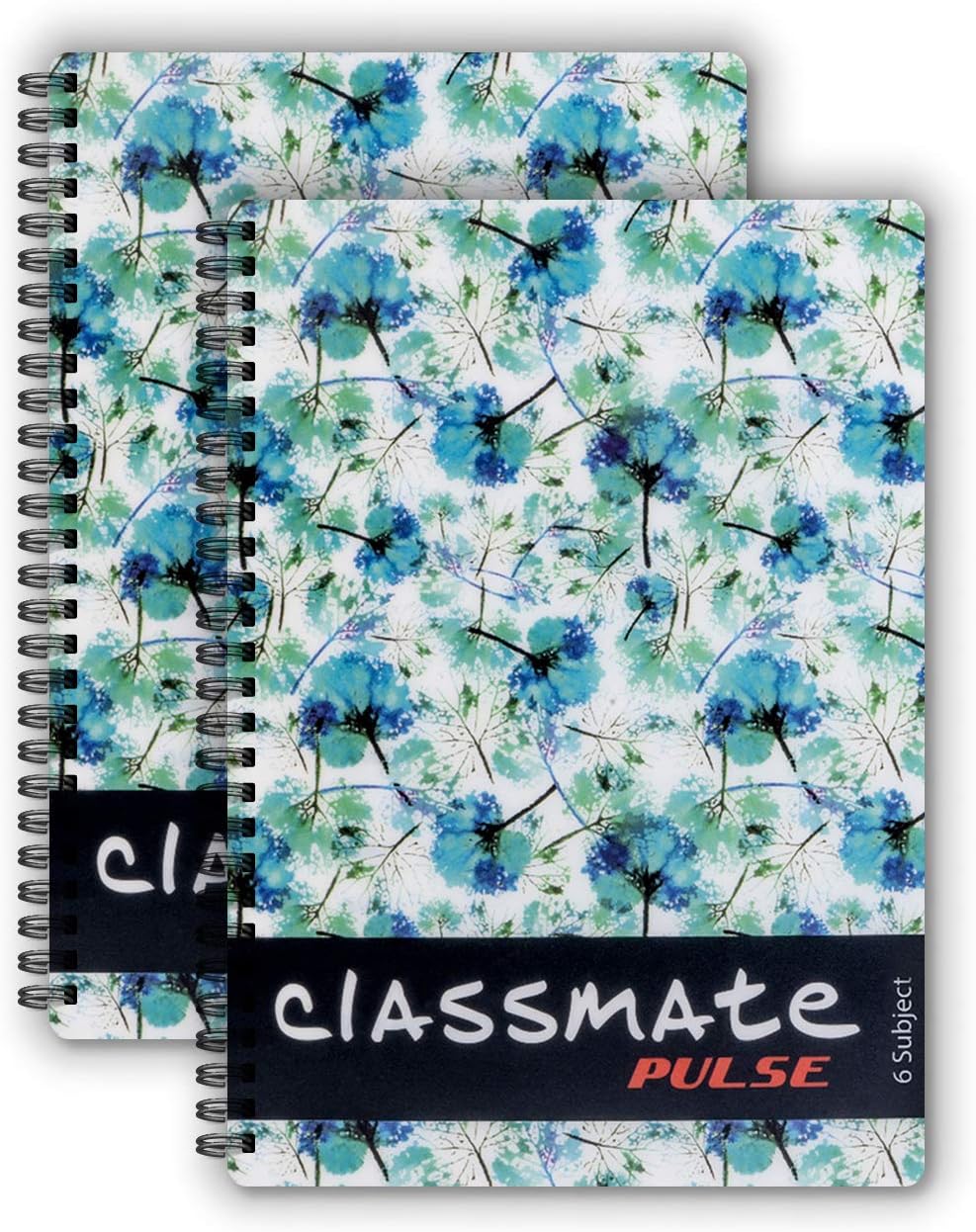 PULSE Classmate PULSE Soft Cover 6 Subject Spiral Binding Notebook ...
