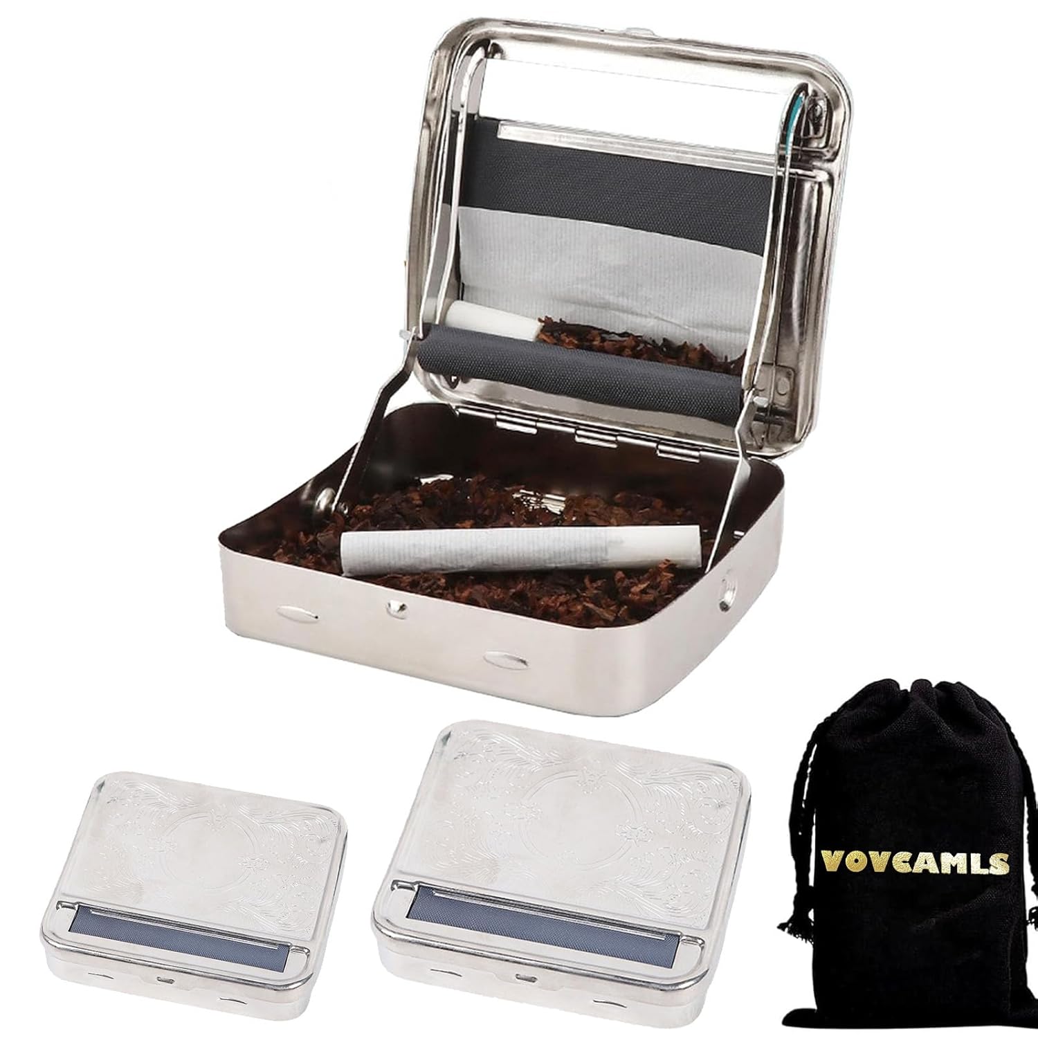 Amazon.com: VOVCAMLS 2 in1 Cigarette Maker, Rolling Machine Set: 78mm ...