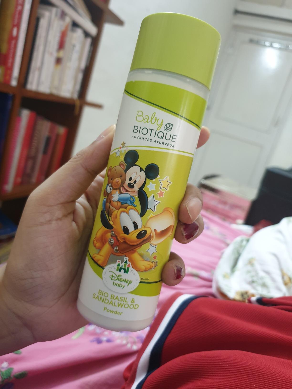 Biotique Disney Princess Baby Powder, Basil and Red Sandalwood (150g ...