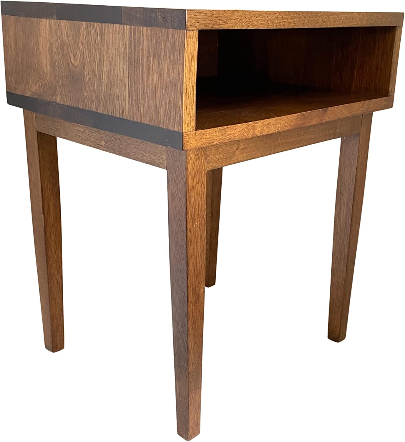 BURO AUXILIAR DE MADERA CON 1 ESPACIO CHESTER : Amazon.com.mx: Hogar y ...