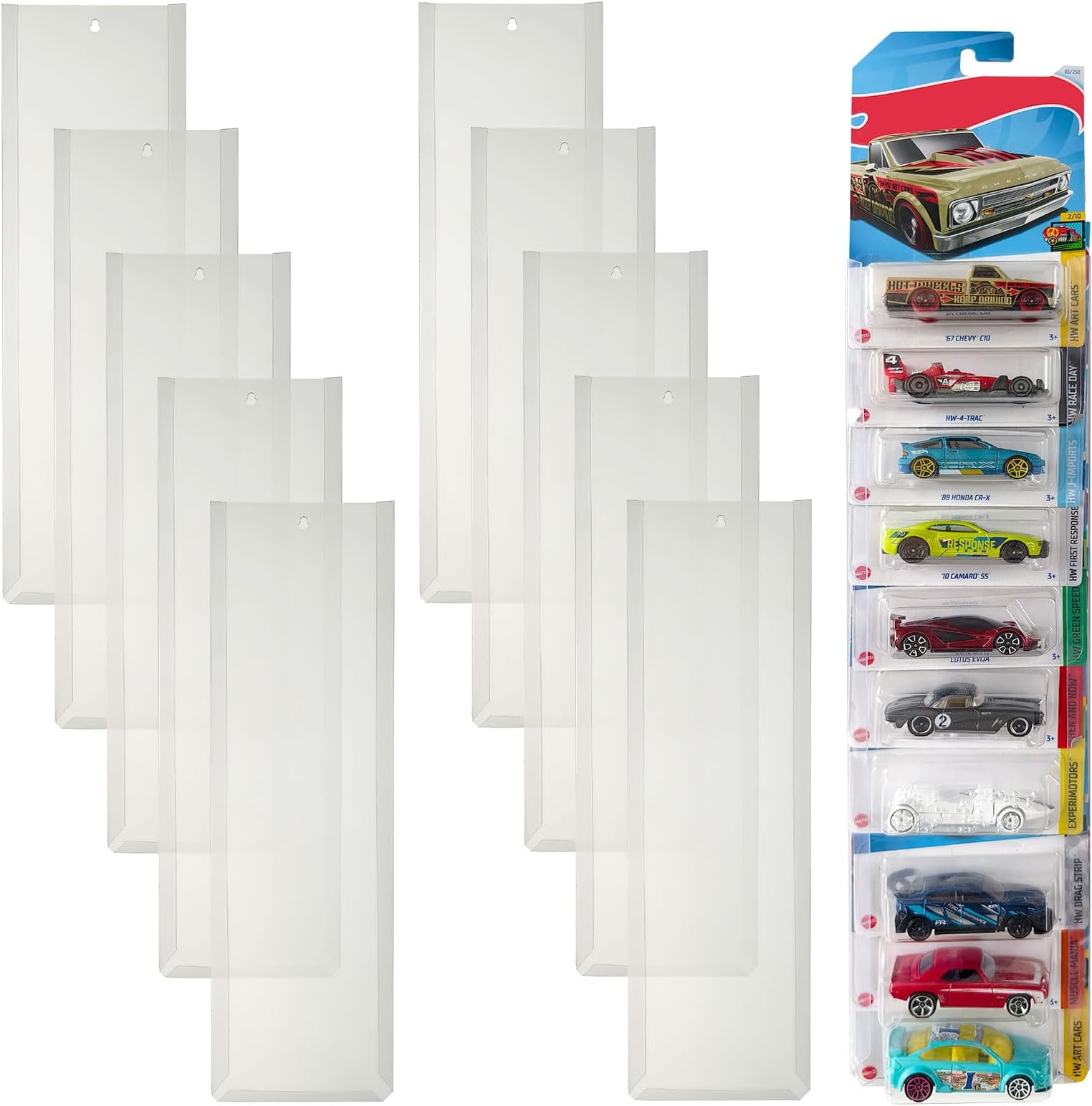 Amazon.com: Tapeera Model Car Display Case Wall Mount - Holds Up to 30 ...