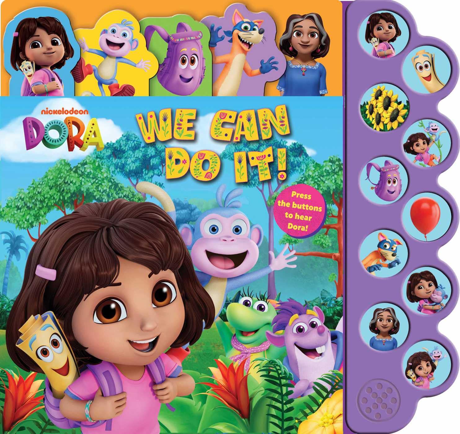 Dora: We Can Do It! 10-Button Sound Book : Correa, Maria, Welove Studio ...