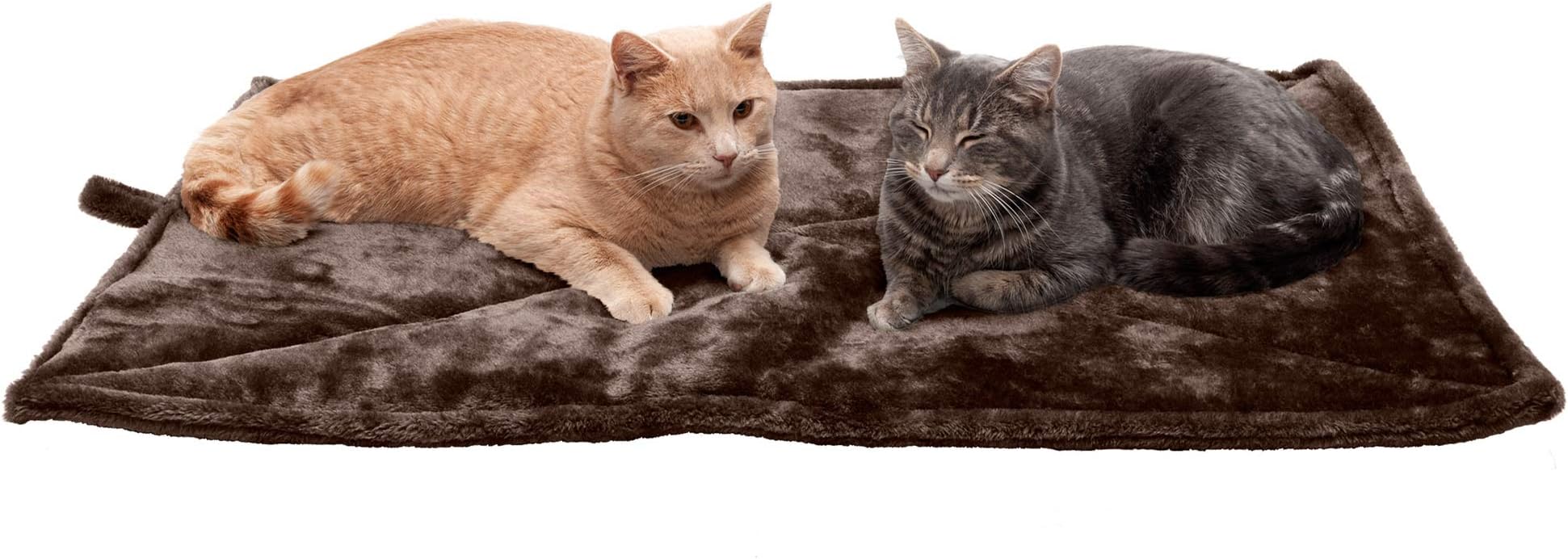 Amazon.com : PARTYSAVING 2 PACK Self Heating Snooze Pad Pet Bed Mat for ...