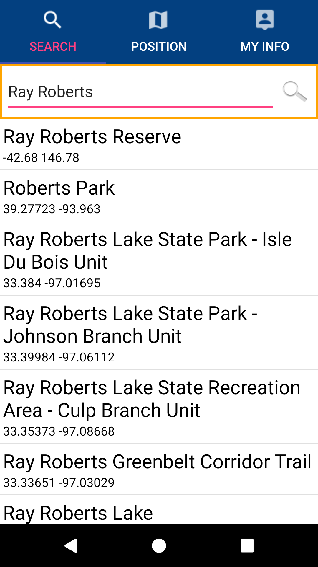 Lake Ray Roberts Texas Gps Map - App on Amazon Appstore