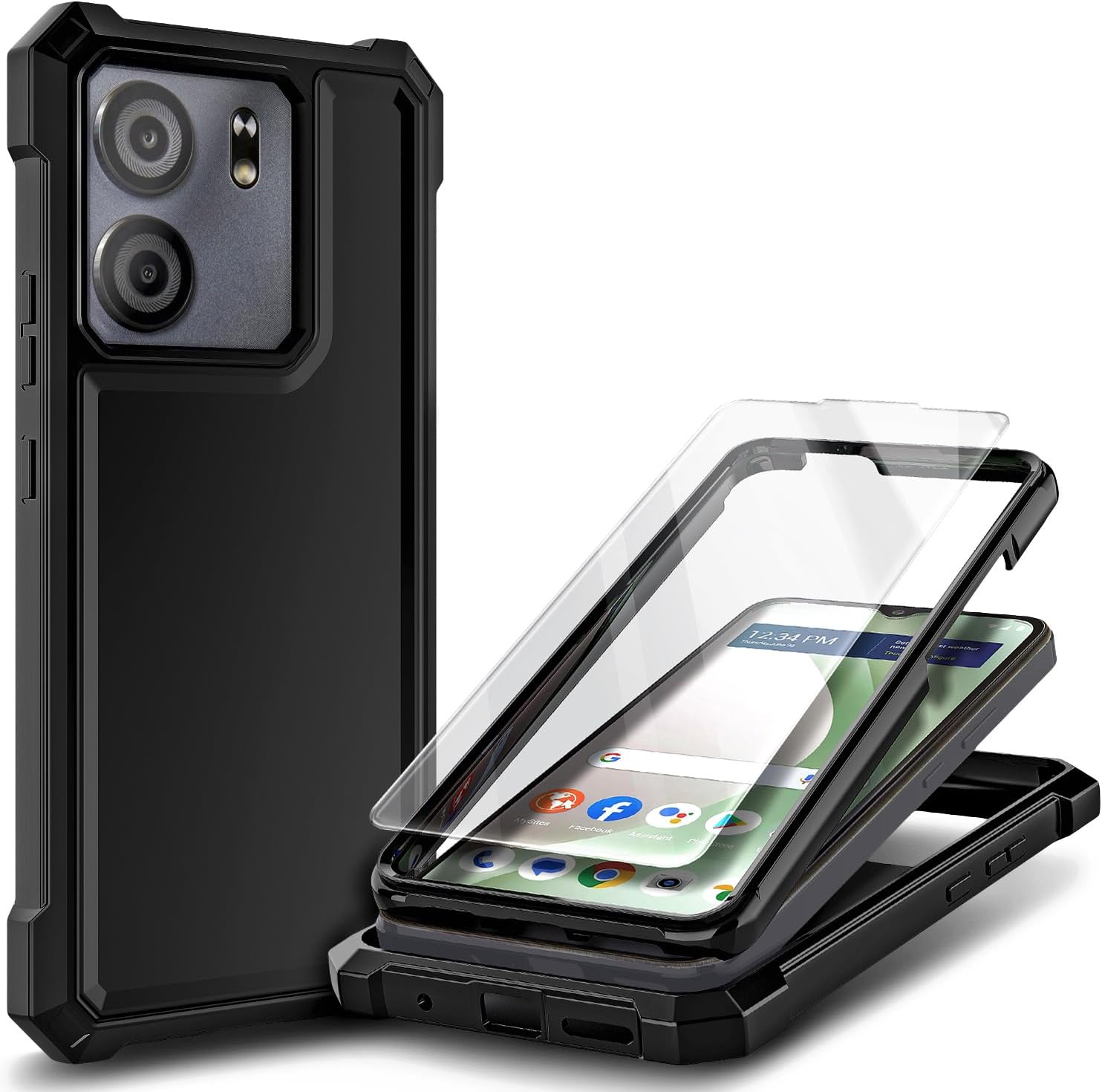 Amazon.com: HGJTFANY Phone Case for BLU View 5 B160V (6.56"), with [1 X ...