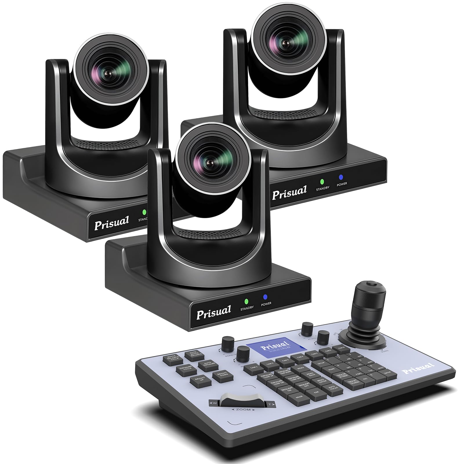 Amazon.com : Prisual 20X PTZ Camera Bundle with HDMI/SDI/USB/IP ...