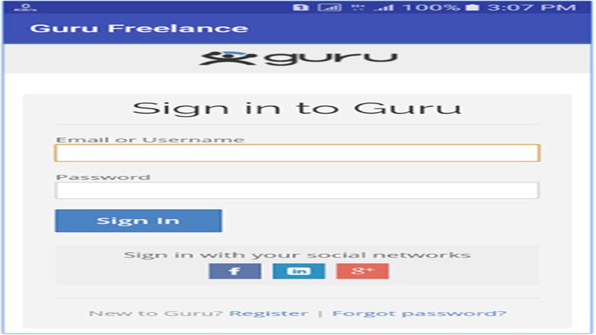 Guru - Freelance Service - App on the Amazon Appstore