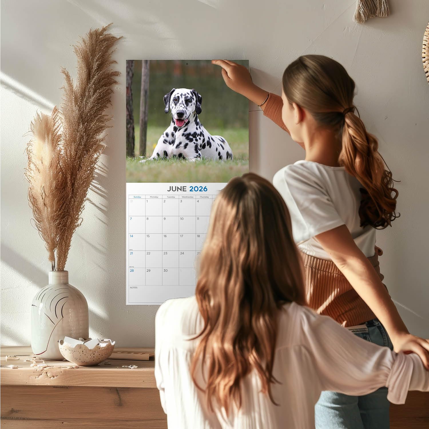 Snapklik.com : 2026 Dalmatian Calendar - Dog Breed Wall Calendar - 12 X ...