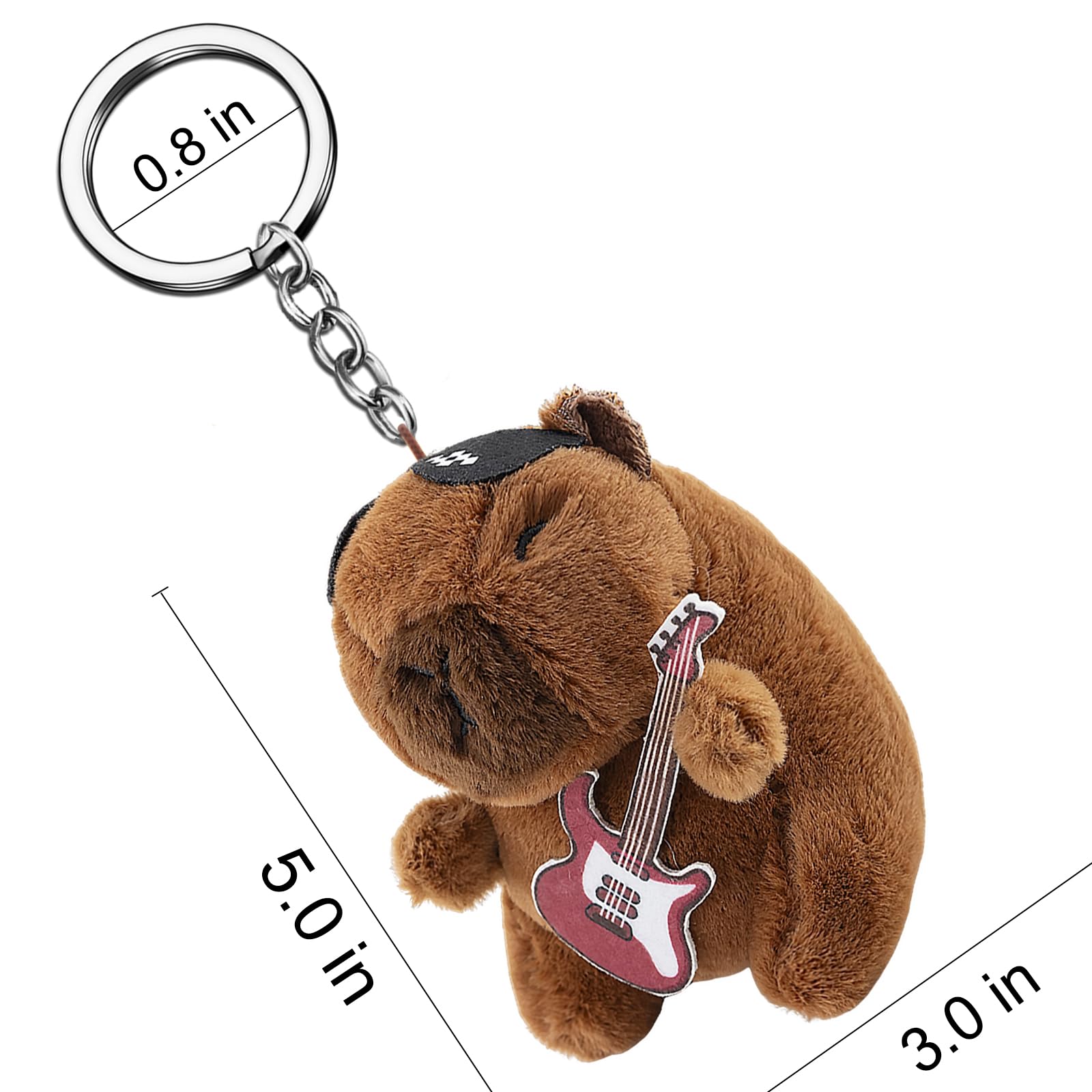 Snapklik.com : Cute Capybara Keychains For Women Adults Friends ...