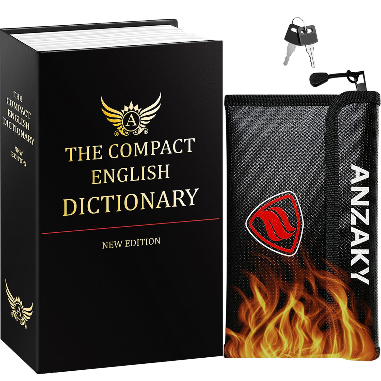 Snapklik.com : ANZAKY Dictionary Diversion Book Safe