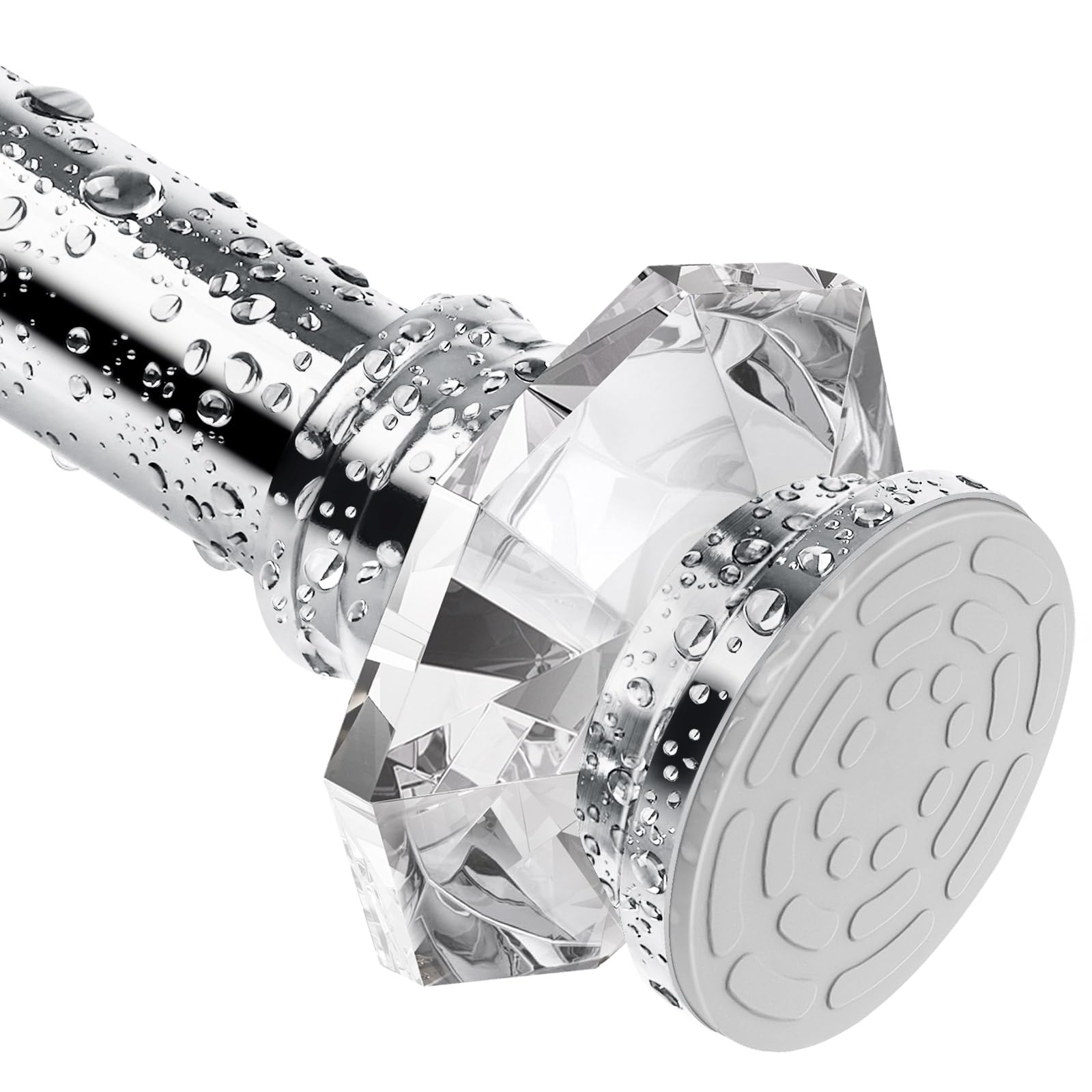 Amazon.com: Emlaoe Shower Curtain Rod 36-84 Inch Adjustable Non Rust ...