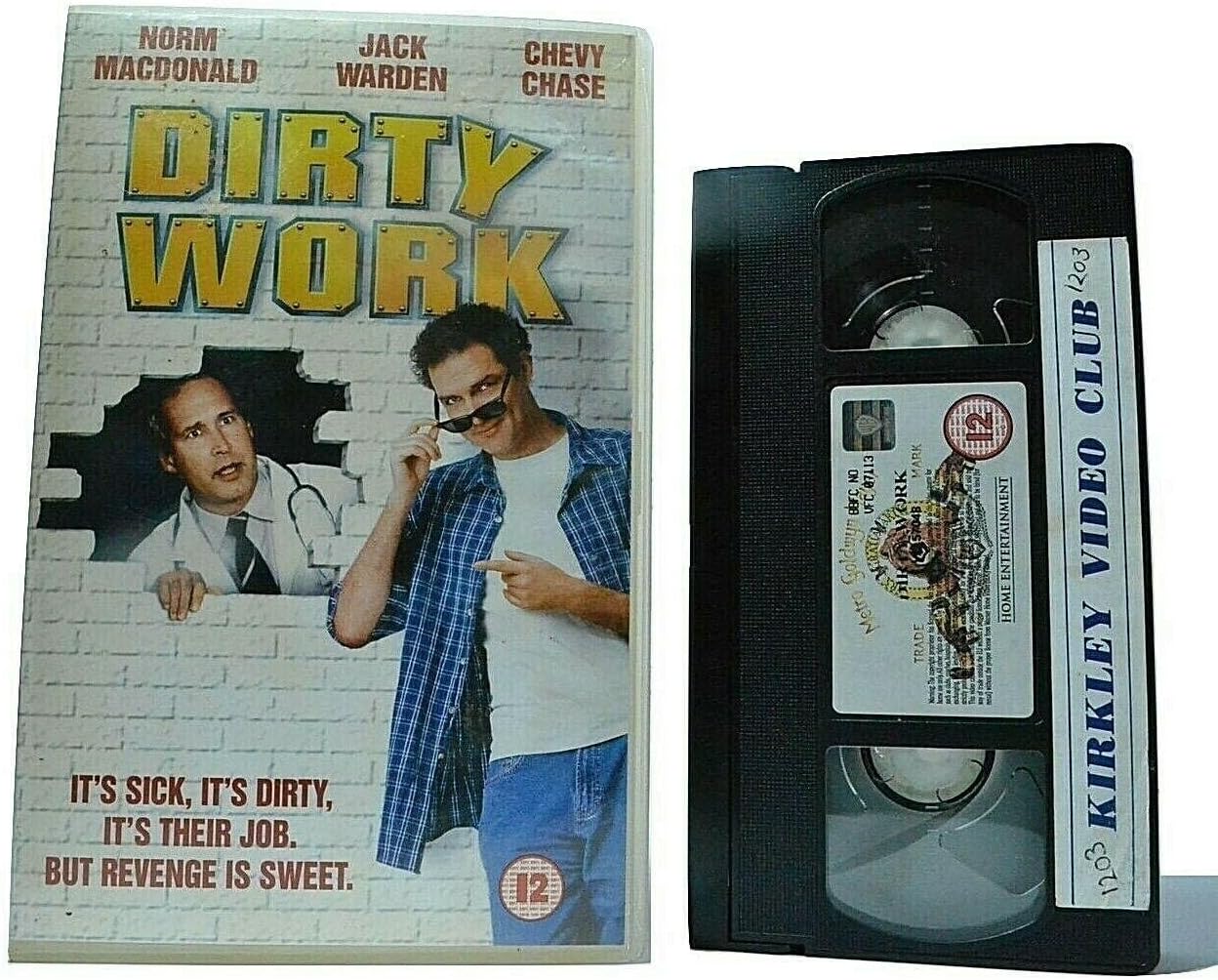 Dirty Work [VHS] : Norm MacDonald, Jack Warden, Chevy Chase, Artie ...